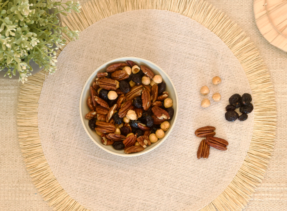 Deluxe Mix | Køb Økologisk Nøddeblanding af Høj Kvalitet – Nøddebazaren